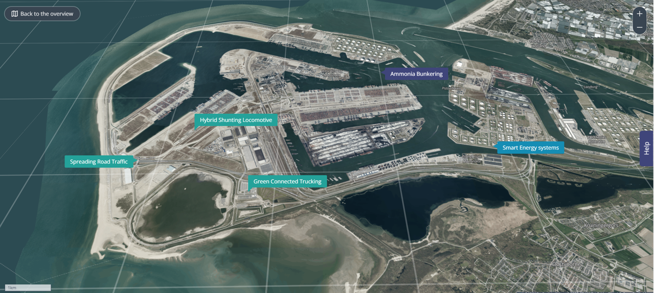 The MAGPIE interactive map shows demonstrations and innovations ...